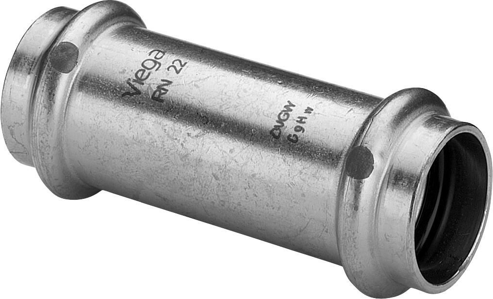 VIEGA Edelstahl Schiebemuffe 28mm bei Badstern